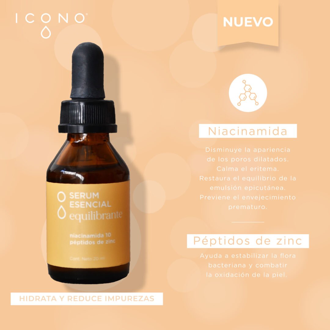 Serum Esencial Equilibrante. Icono | CyM Distribuidora